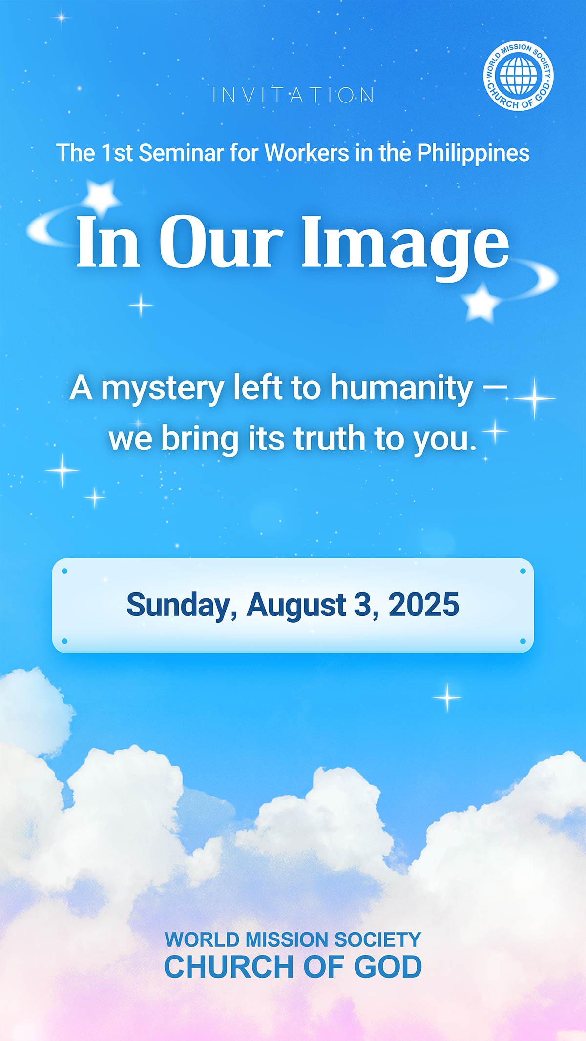 In Our Image - WATV Webinar - World Mission Society Church of God